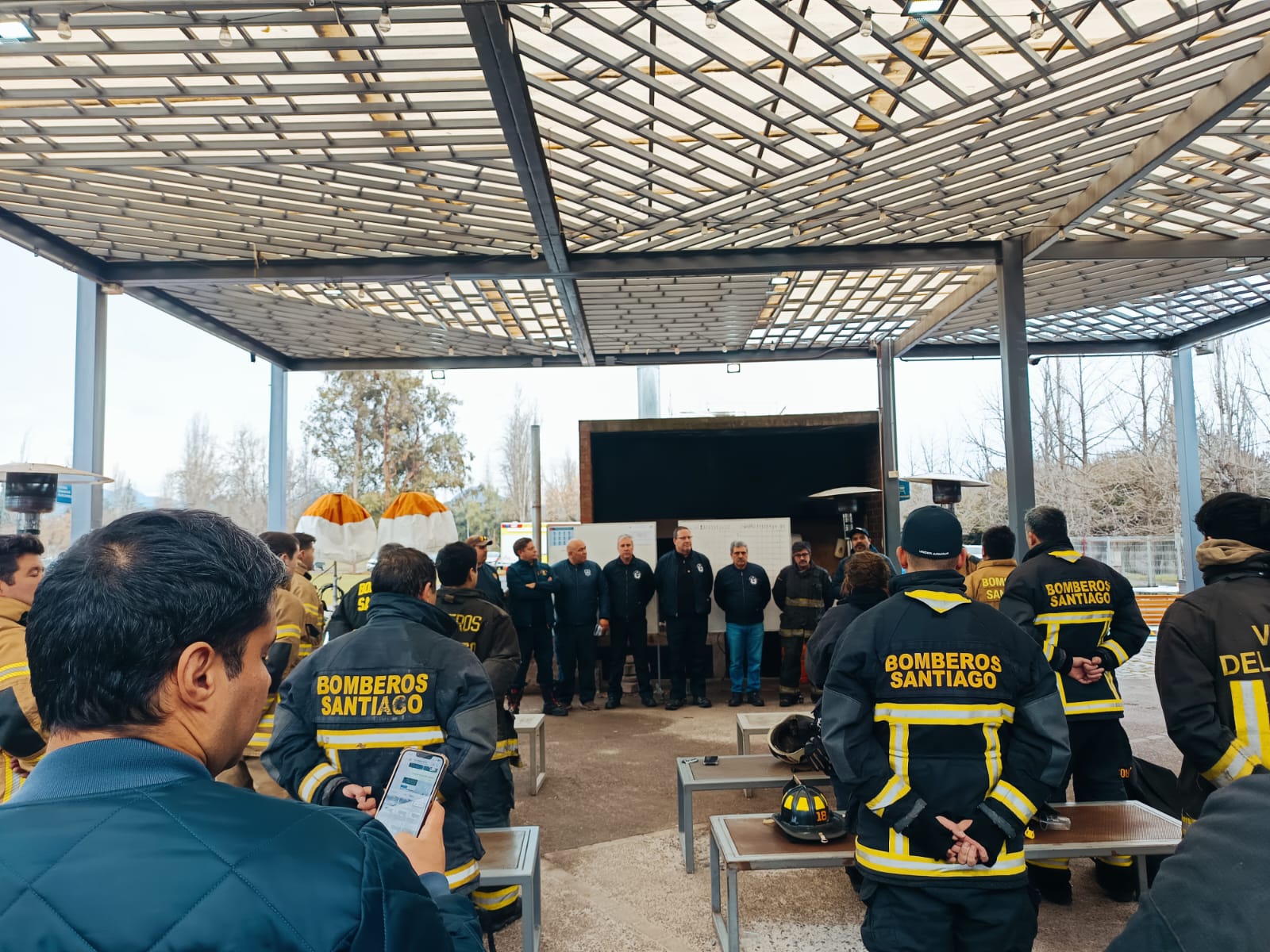El CBS cuenta con 500 bomberos profesionales tras última jornada del Curso de Control de ...