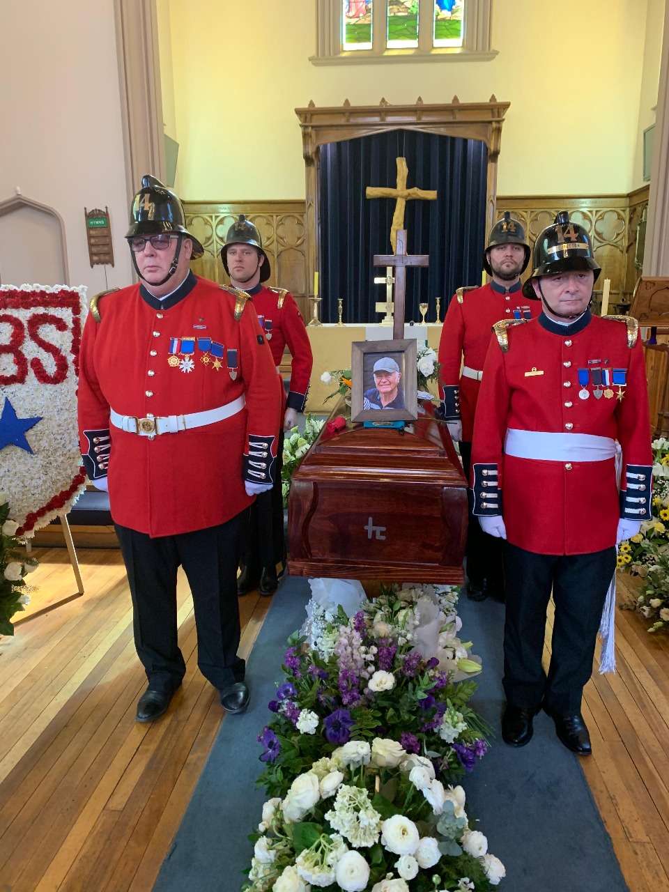 14ª Compañía: “James permanece con nosotros en cada rincón del cuartel ...