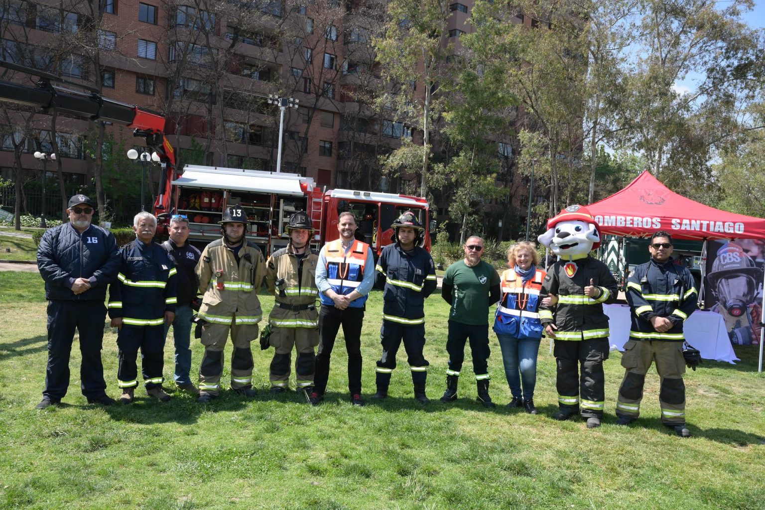 El CBS dijo presente en la II Feria de Gestión de Riesgo de Desastres de Providencia – Cuerpo de ...